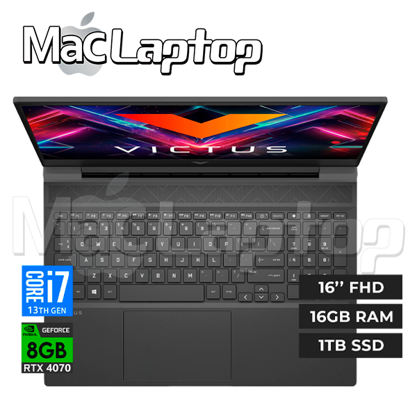 HP VICTUS 16-R0085 GAMING PROCESADOR : Core™ i7-13700H ALMACENAMIENTO ...